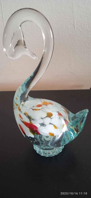 cigno vetro di Murano