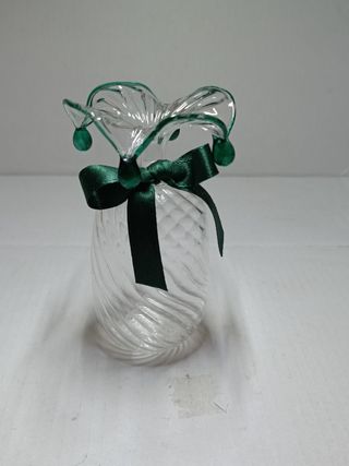 Bottiglietta in vetro soffiato