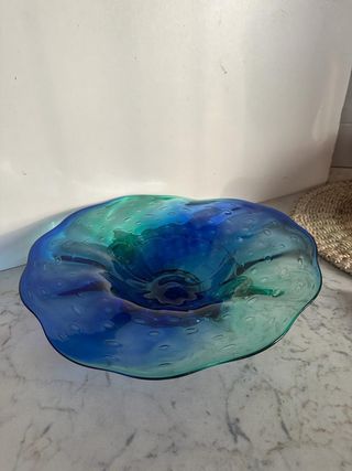 centrotavola in vetro di Murano