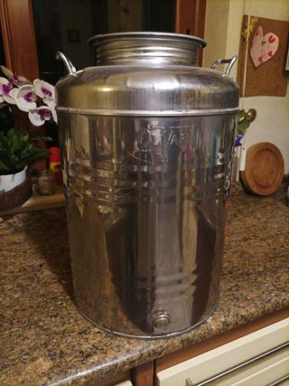 Zillo.per olio in acciaio 50L