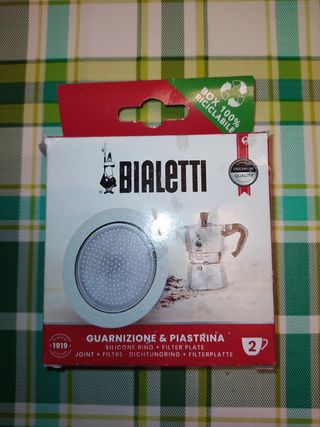 Guarnizione e piastrina Bialetti