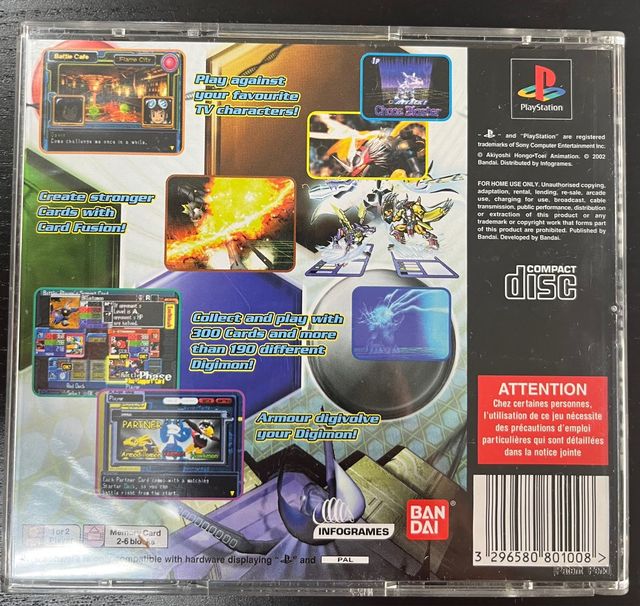 Batalla de cartas digitales Digimon ps1, completa de segunda mano por ...