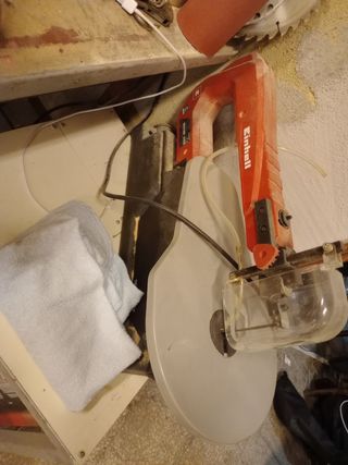 Traforo elettrico + troncatrice parkside