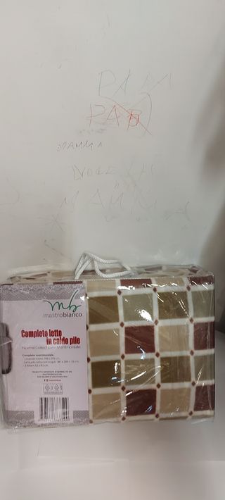 Lenzuola pile matrimoniale