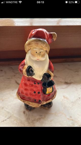 decorazione personaggio babbo natale