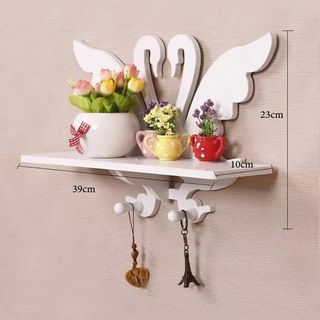 Appendi Chiavi oggetti da Parete a forma di cigno