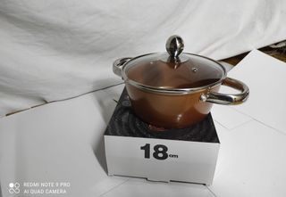 Casseruola 18 cm in rame