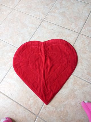Tappeto a cuore
