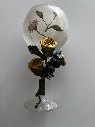 Coppa finemente decorata