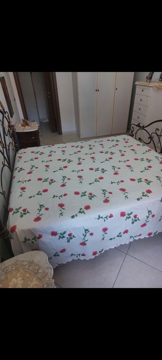 Copriletto Matrimoniale rasato di cotone