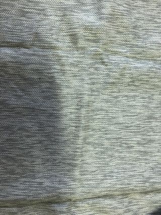 2,5 mt tessuto sale pepe grigio perla