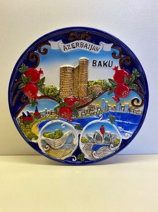 Piatto da parete Baku Azerbaijan