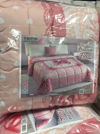 TRAPUNTA MATRIMONIALE INVERNALE FIOCCO