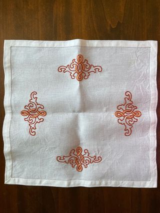 tovaglietta centrino fatto a mano