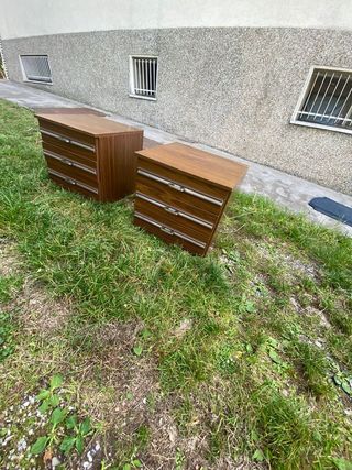 2 cassettiere vintage per ufficio