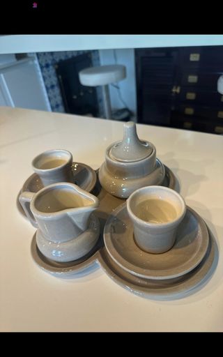 Set da caffè in ceramica nuovo-ceramfata