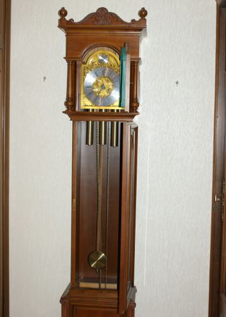 Orologio pendolo a colonna marca tempus fugit