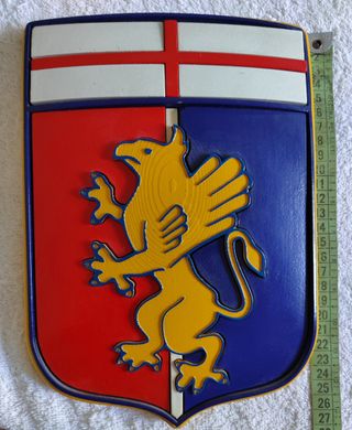Stemma ceramica Genoa CfC 1893