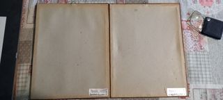 2 quadri ricamati a mano punto croce ennio +lidia