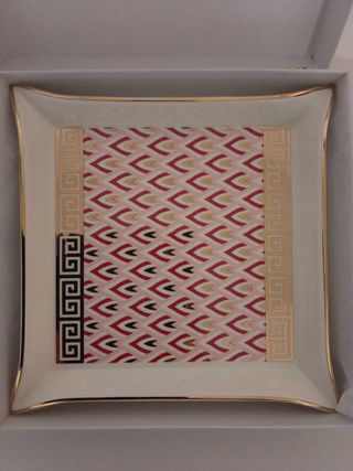 Svuotatasche in porcellana e oro