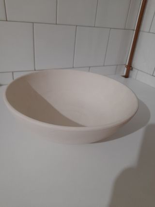 Ciotola in terracotta bianca