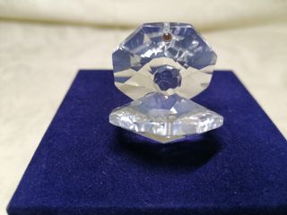 Ostrica con perla in cristallo