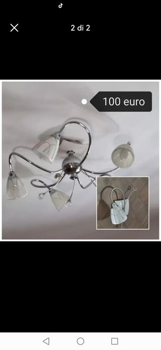 Lampadario e abat jour