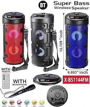 SPEAKER/ RADIO BT PORTATILE BLUETOOTH LAMPEGGIANTE