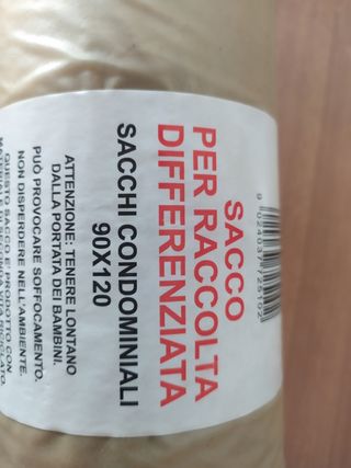 Max sacchi per la raccolta differenziata