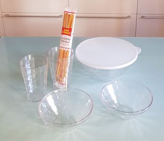 TUPPERWARE: Ciotole linea prisma