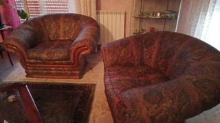 Poltrone salotto vintage - ritirate da acquirente.
