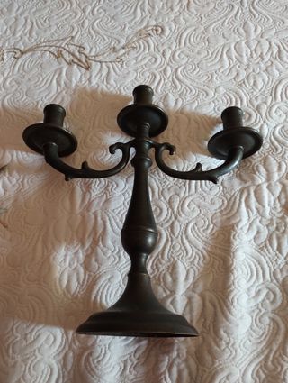 Candelabro in rame massiccio originale