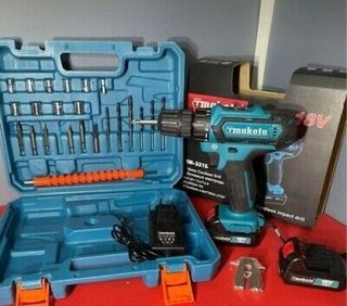 Trapano avvitatore a doppia batteria litio 18V 2Ah