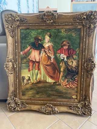 Quadro olio su tela
