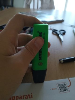 Evidenziatore quasi scarico🤭