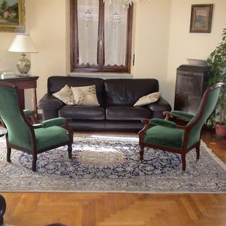 Poltrone antiche modello Voltaire