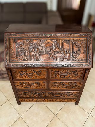 Ribalta/Scrittoio in stile coloniale