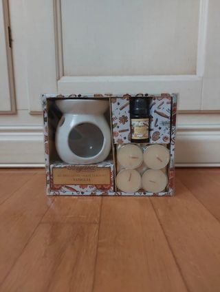 Set bruciatore olio e tealight