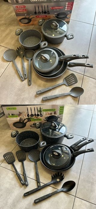 OFFERTA ‼️
Batteria 12 pezzi gran pierre:
Tre pade