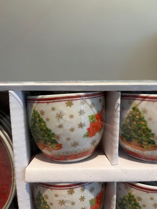 6. tazzine da caffe Natale