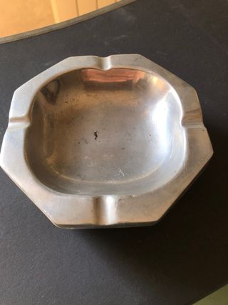 posacenere metallo vintage