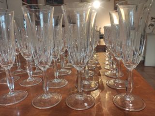Servizio bicchieri cristallo