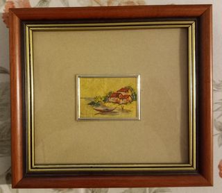 Quadro in foglio oro