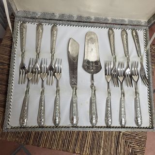 Posate argento servizio da 12
