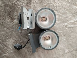 Set due accessori luce vintage