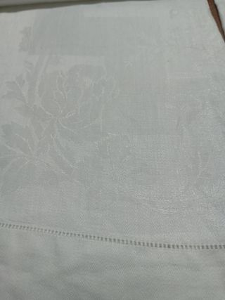 Coppia asciugamani lino fiandra operata