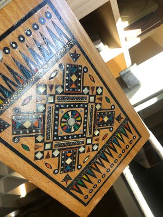 scatola legno vintage