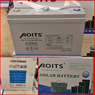BATTERIA 120AH 12V GEL FOTOVOLTAICO PANNELLI ENERG