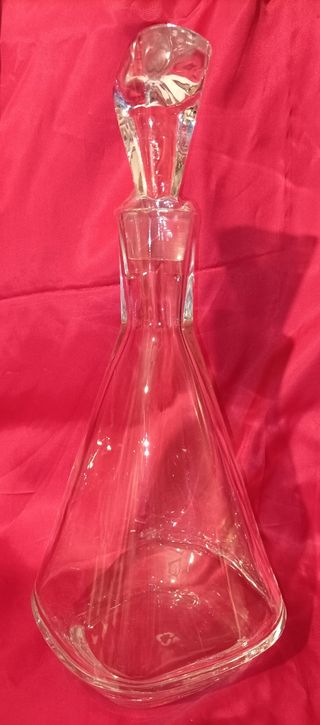 Bottiglia vela in cristallo, whisky