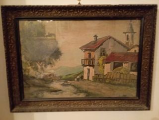 Qadri di paesaggi con cornice